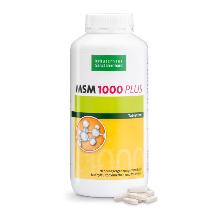 MSM-1000-PLUS-Tabletten jetzt online kaufen | Kräuterhaus Sanct Bernhard